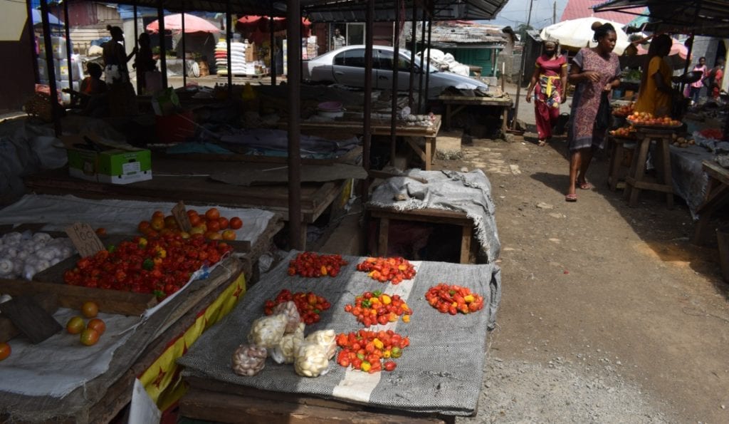 Los mercados de Malabo atraviesan una crisis de ingredientes