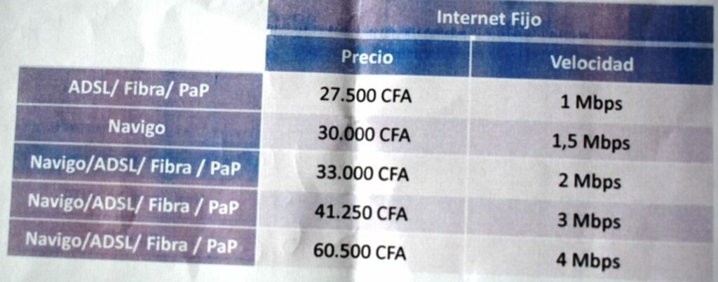 GETESA: Descubre las nuevas tarifas de Internet a partir del 1 de ...