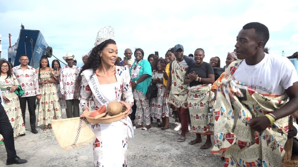 La Miss Universo Guinea Ecuatorial 2023 visita la isla de Corisco, su ...