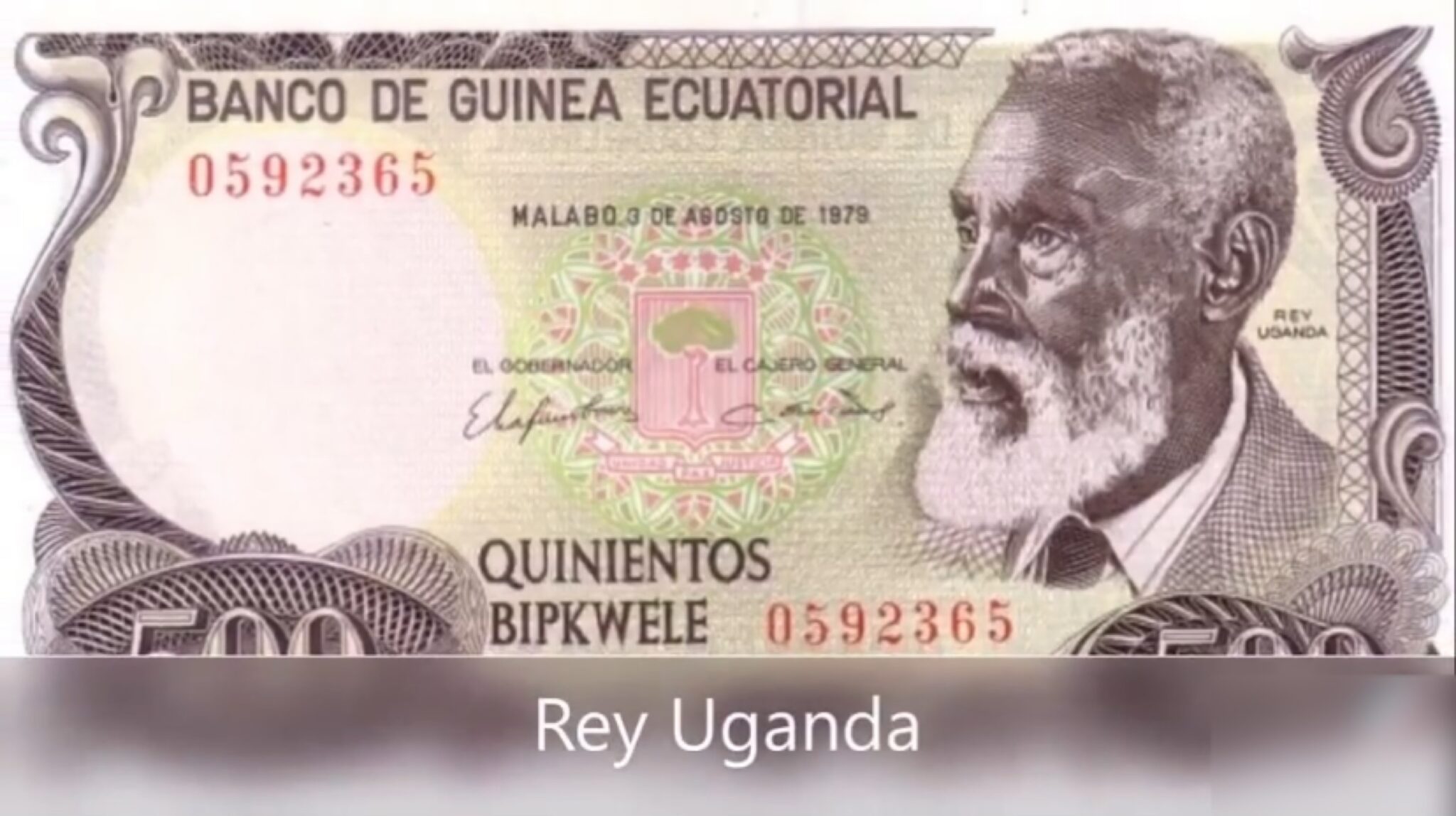 La Peseta Guineana y el Ekuele: Dos símbolos históricos de la primera ...